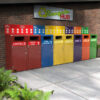 How To Choose Bins For High‑Traffic Public Areas | Draffin Street Furniture