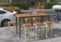 Bar Height Tables as Street Furniture - Draffin Street Furniture